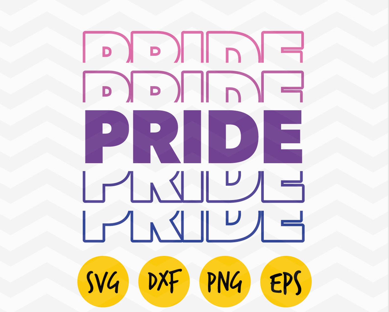 Pride Svg Bisexual Flag Svg Pride Flag Silhouette Svg Bi - Etsy