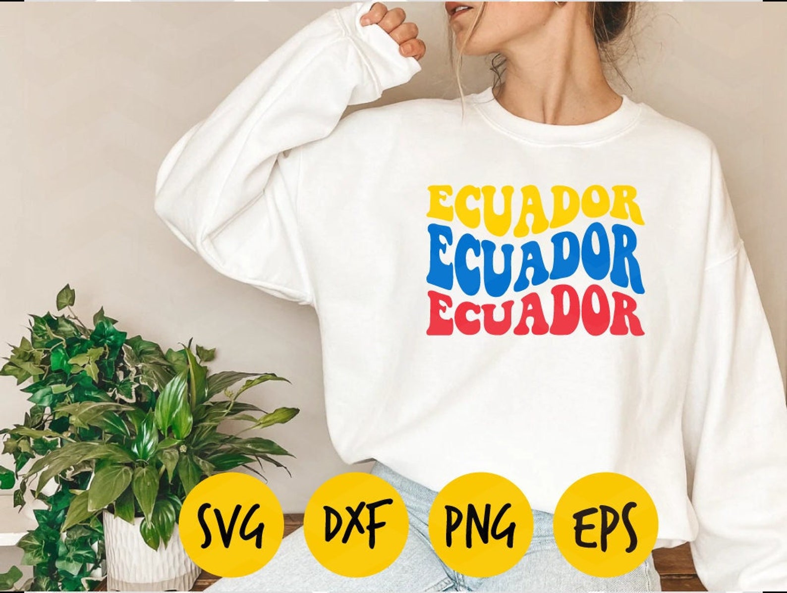 Ecuador Svg Ecuador Groovy Svg Ecuador Flagecuador Love - Etsy