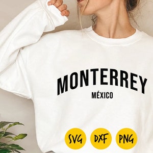 Monterrey Svg, Monterrey Groovy Svg, Mexico Love Svg, Mexico Dxf ...