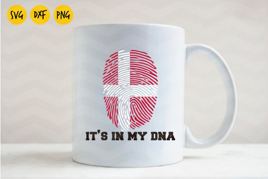 Denmark Svg Denmark It's in My DNA Denmark Groovy Svg - Etsy
