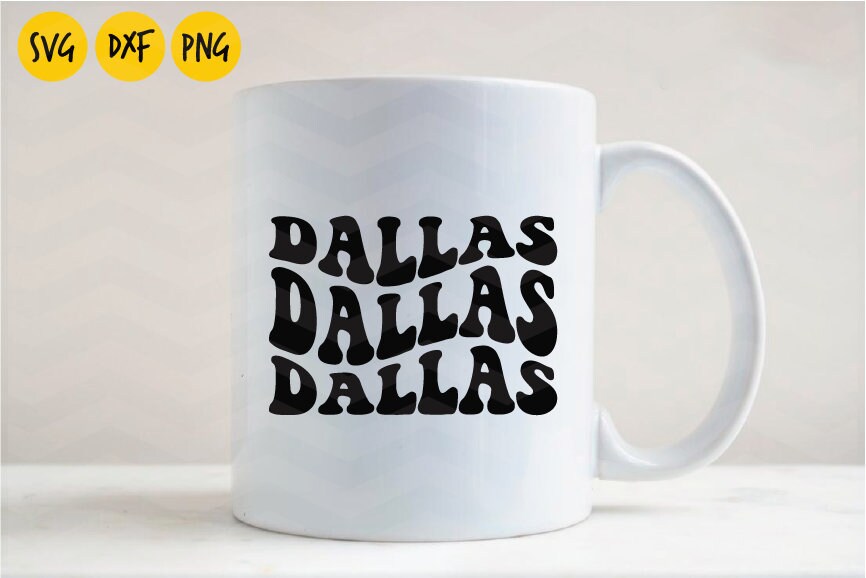 Dallas Svg, Dallas It's in My DNA Svg, Dallas Retro, Dallas Leopard Svg ...