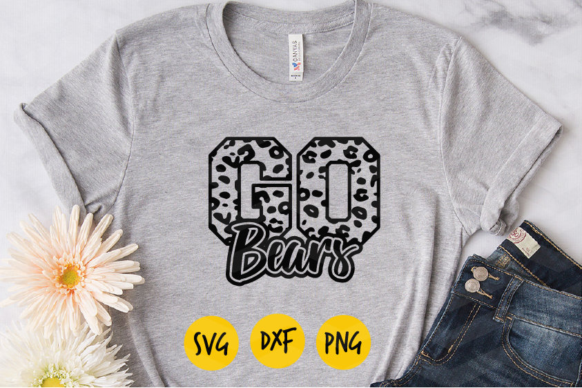 Go Bears Svg Bears Leopard Svg Bears Pride Bears Cut File - Etsy