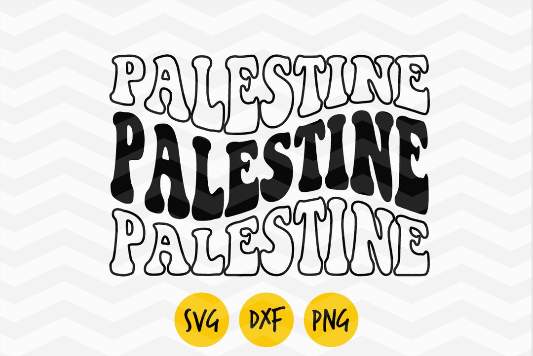 Palestine Svg, Palestine Groovy Svg, Palestine Flag, Palestine Love Svg ...