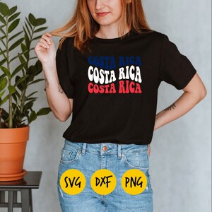 Costa Rica Svg, Costa Rica Groovy Svg, Costa Rica Flag,costa Rica Love ...