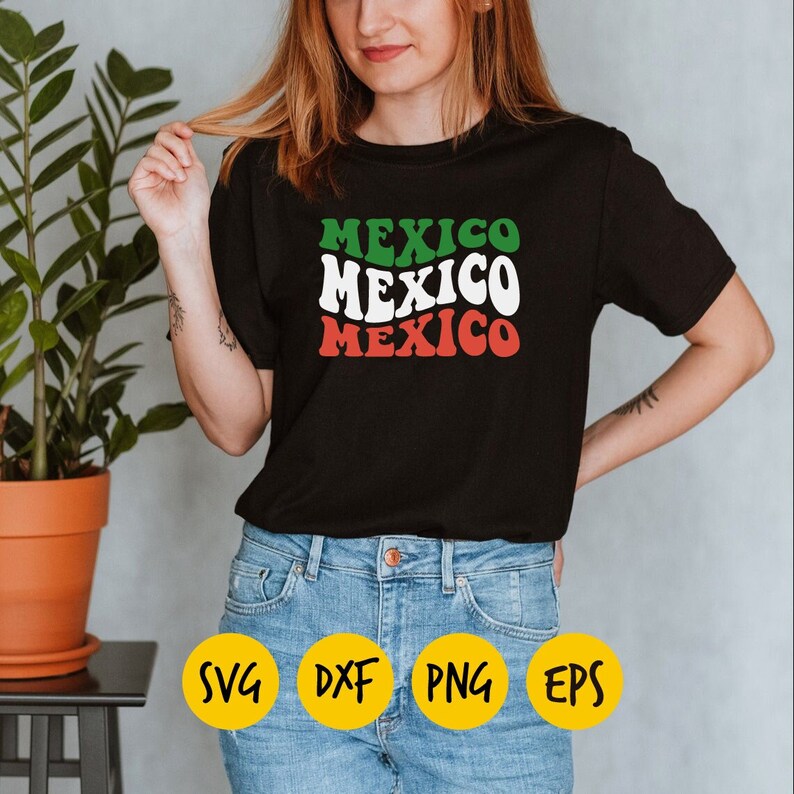 Mexico Svg Mexico Groovy Svg Mexico Leopard Svgmexico Love - Etsy