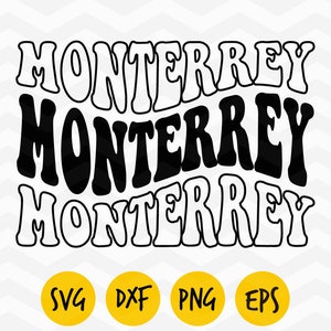 Monterrey Svg, Monterrey Groovy Svg, Mexico Love Svg, Mexico Dxf ...