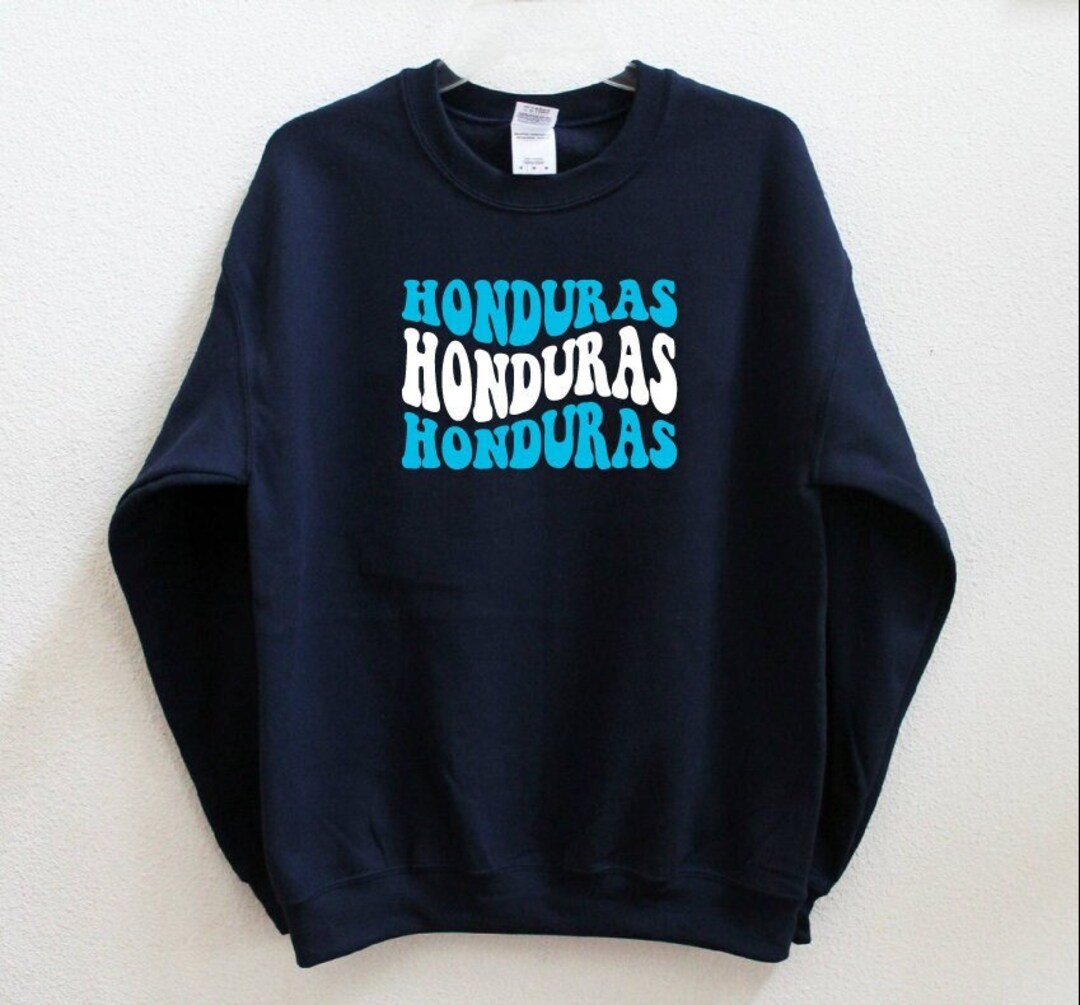 Honduras Sweatshirt, Honduras Groovy Sweater Cute, Honduras Shirt ...