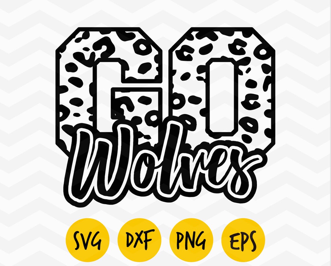 Wolves Svg Go Wolves Svg Wolves Heart Svg Wolves Pride I - Etsy