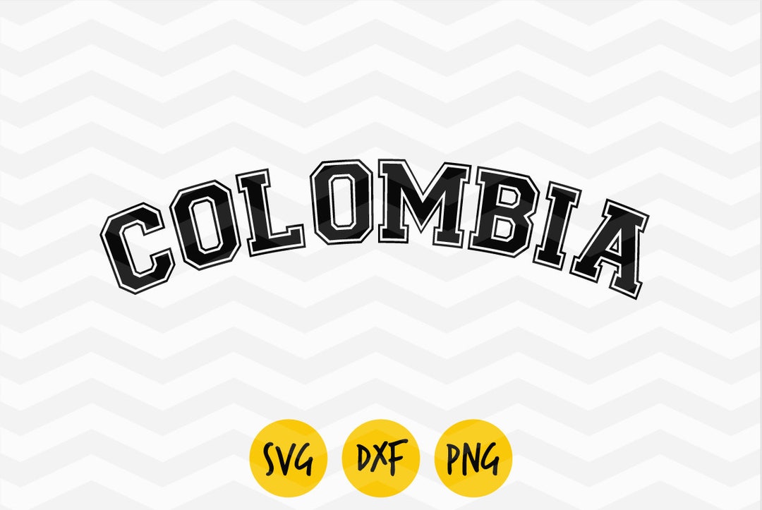 Colombia Svg, Colombia Groovy Svg, Colombia Flag,colombia Love Svg ...