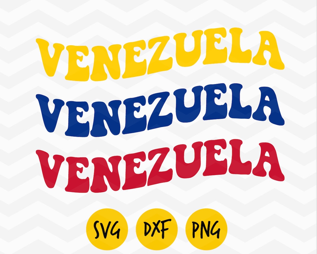 Venezuela Svg, Venezuela Groovy Svg, Venezuela Flag,venezuela Love Svg ...