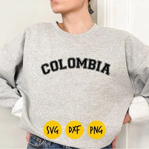 Colombia Svg, Colombia Groovy Svg, Colombia Flag,colombia Love Svg ...