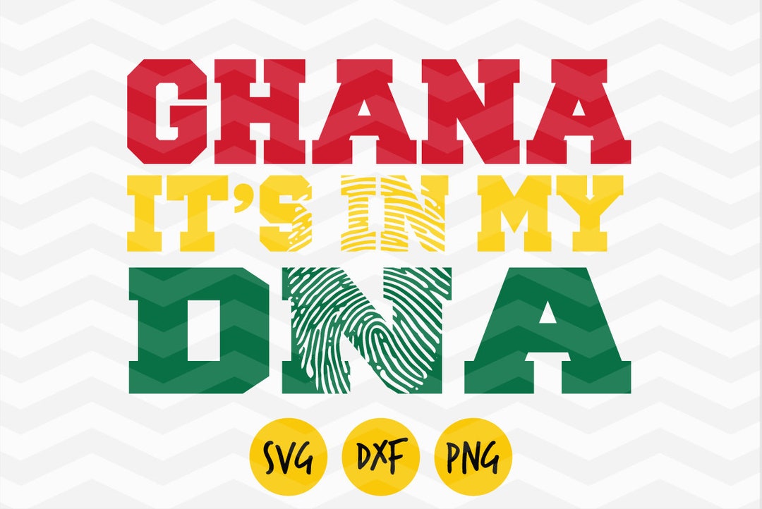 Ghana Svg, Ghana It's in My DNA, Ghana Groovy Svg, Ghana Flag,ghana ...