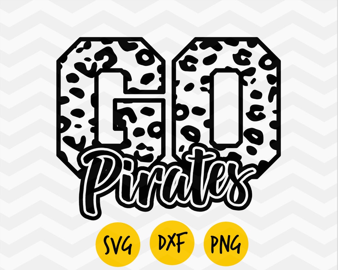 Go Pirates Svg Pirates Leopard Svg Pirates Pride I Love - Etsy