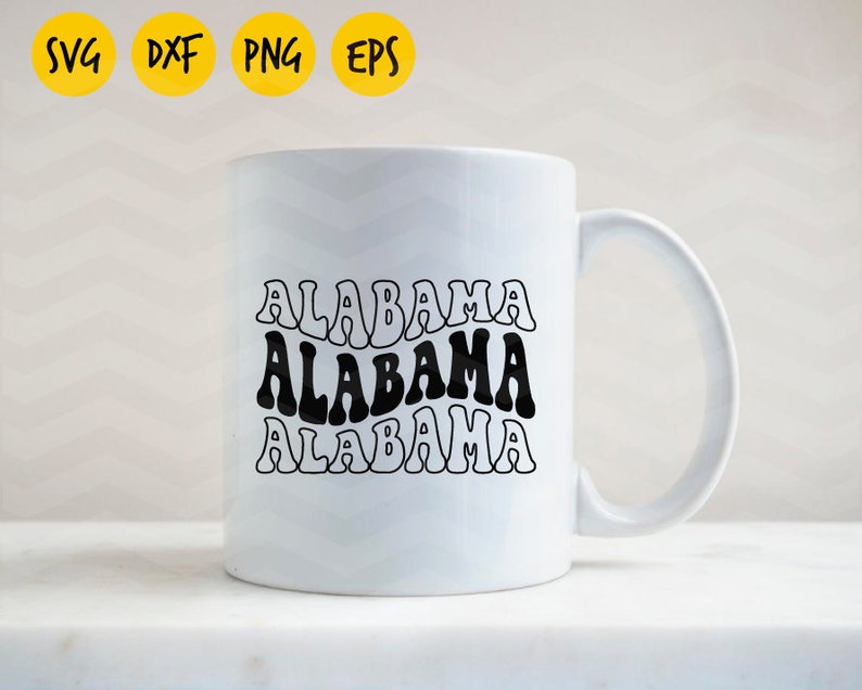 Alabama Svg, Alabama Groovy Svg, Alabama Leopard Svg,alabama Love Svg ...
