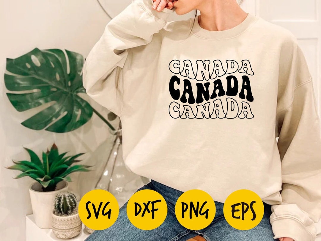 Canada Svg, Canada Groovy Svg, Canada Flag,canada Love Svg, Canada Dxf ...