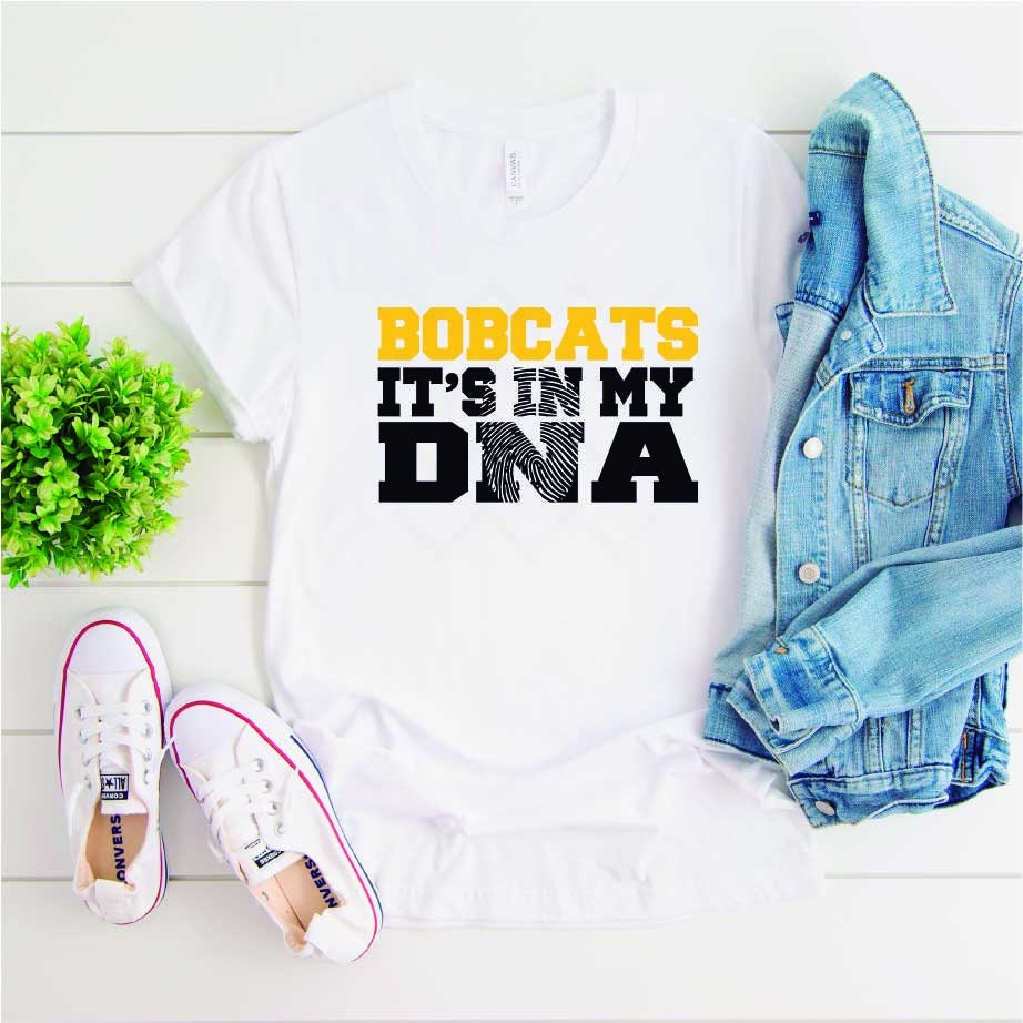 Bobcatsit's in My DNA Svg, Bobcats Svg, Bobcats Dxf, Bobcat Png, Bobcat ...