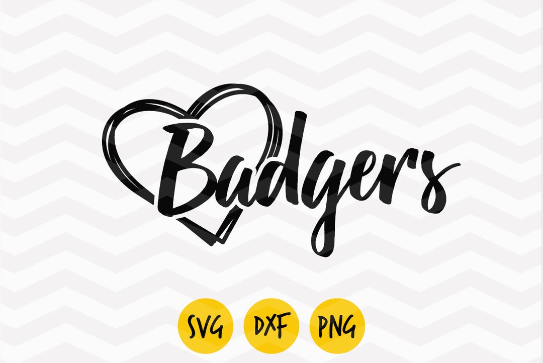 Badgers Svg, Go Badgers Png, Badger Svg Png Dxf Eps, Badgers Lady ...