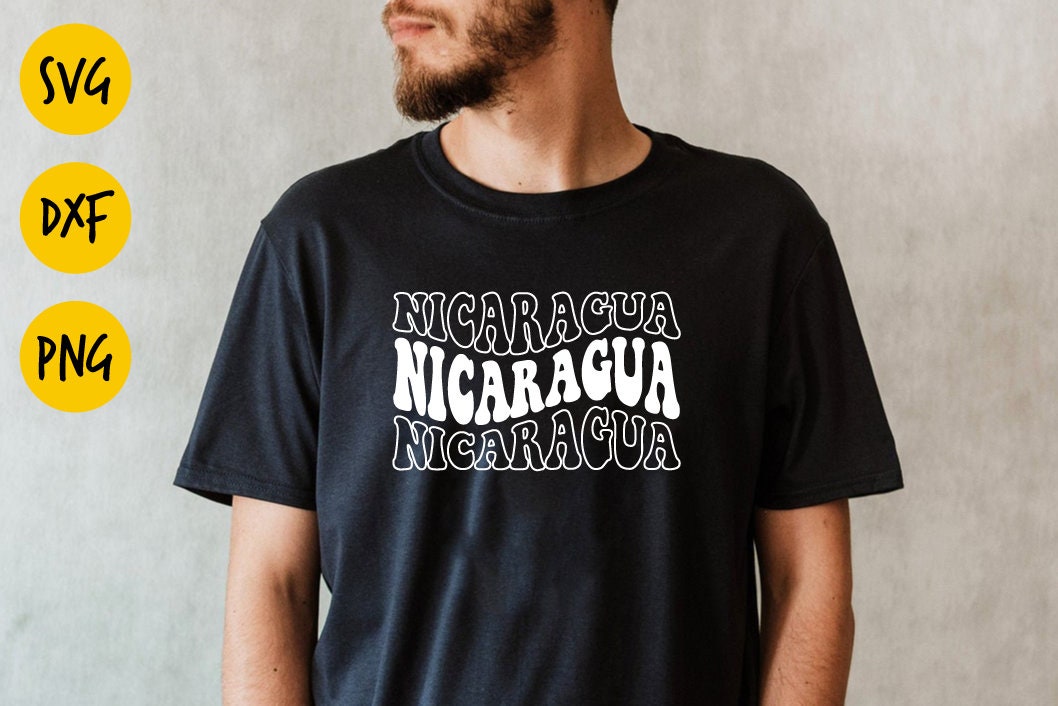 Nicaragua Svg Nicaragua Groovy Svg Nicaragua Flagnicaragua - Etsy