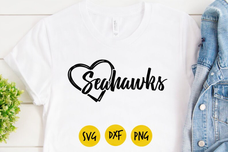 Seahawks Svg, Seahawks Heart Svg, Seahawks Pride, I Love Seahawks ...