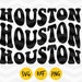 Houston Svg Houston It's in My DNA Svg Houston Retro - Etsy