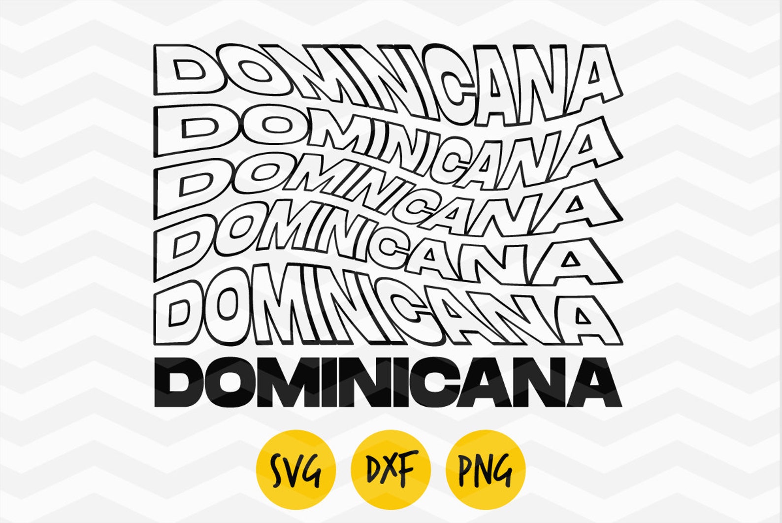 Dominicana Svg Dominicana Groovy Svg Republica Dominicana - Etsy