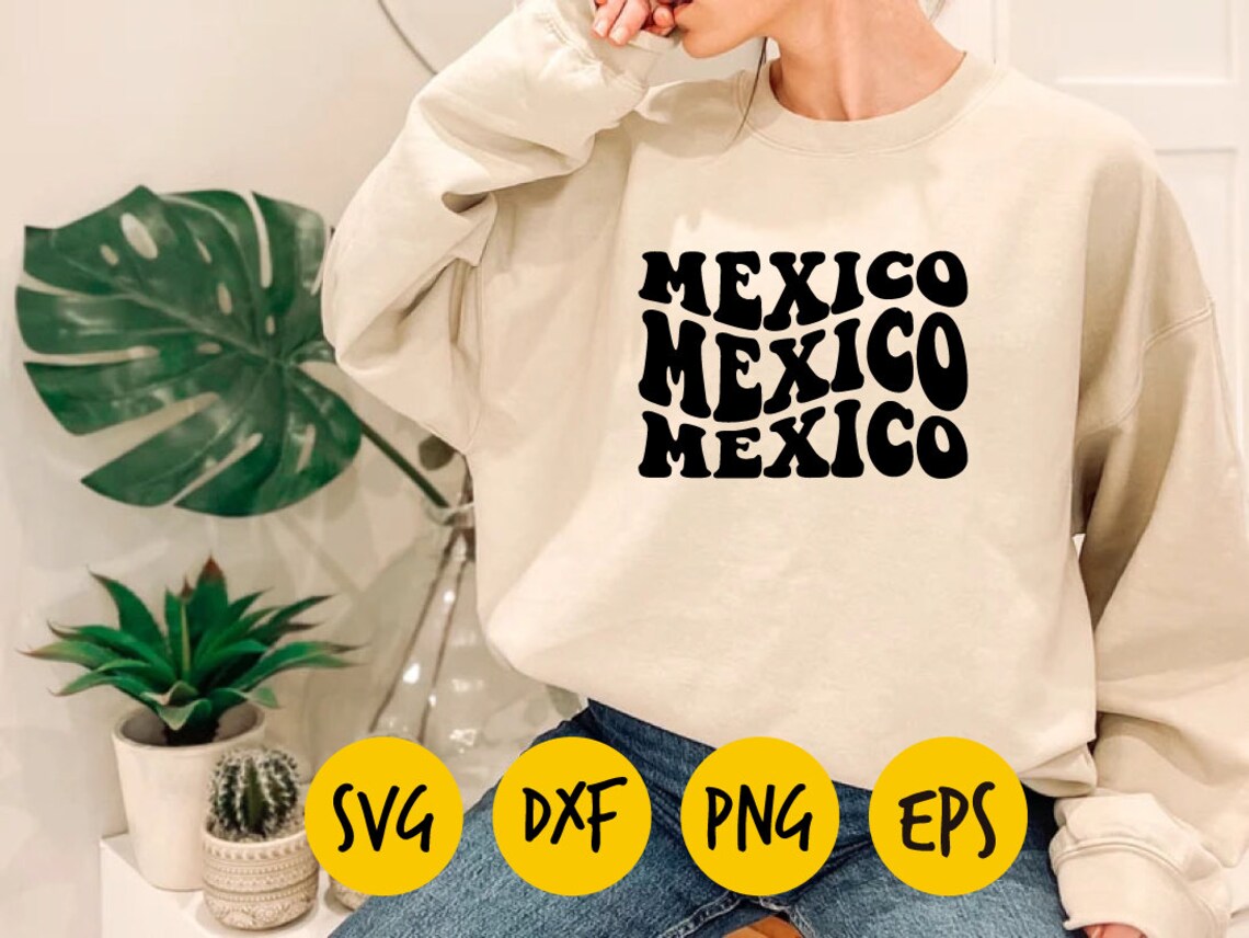 Mexico Svg Mexico Groovy Svg Mexico Leopard Svgmexico Love - Etsy