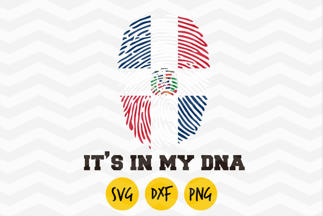 Dominican Republic Svg, Dominican Republic It's in My DNA Svg ...
