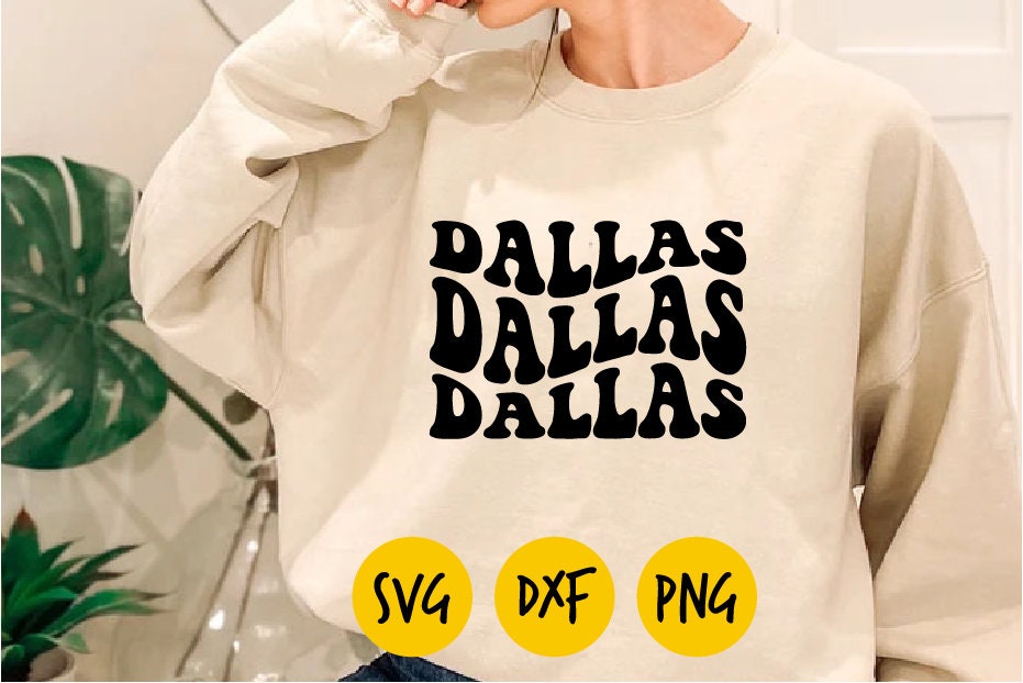 Dallas Svg, Dallas It's in My DNA Svg, Dallas Retro, Dallas Leopard Svg ...