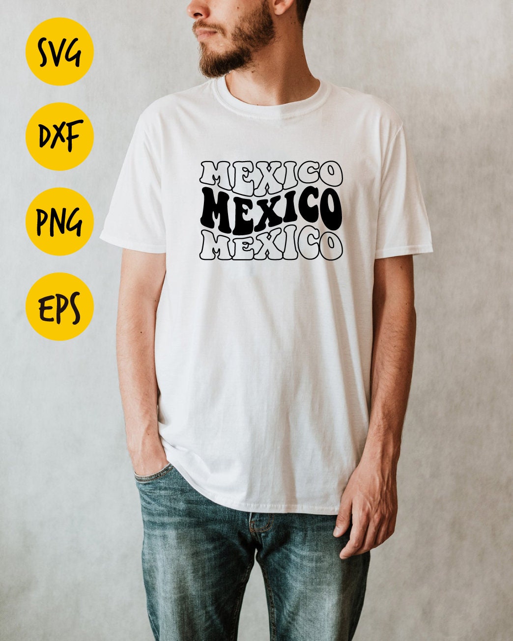 Mexico Svg Mexico Groovy Svg Mexico Leopard Svgmexico Love - Etsy