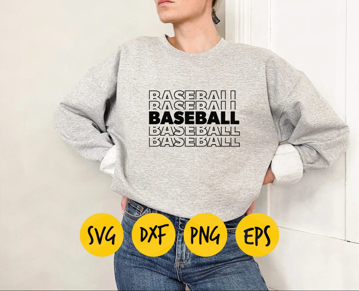 Baseball Svg Baseball Silhouette Svg Baseball Dxf Baseball - Etsy Canada