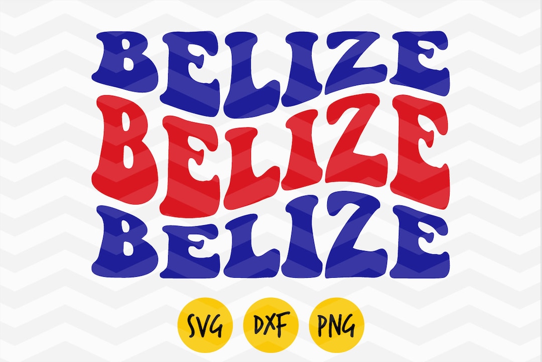 Belize Svg, Belize Groovy Svg, Belize Roots,belize Flag,belize Love Svg ...