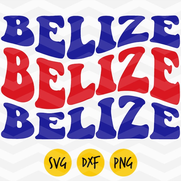 Belize Svg - Etsy