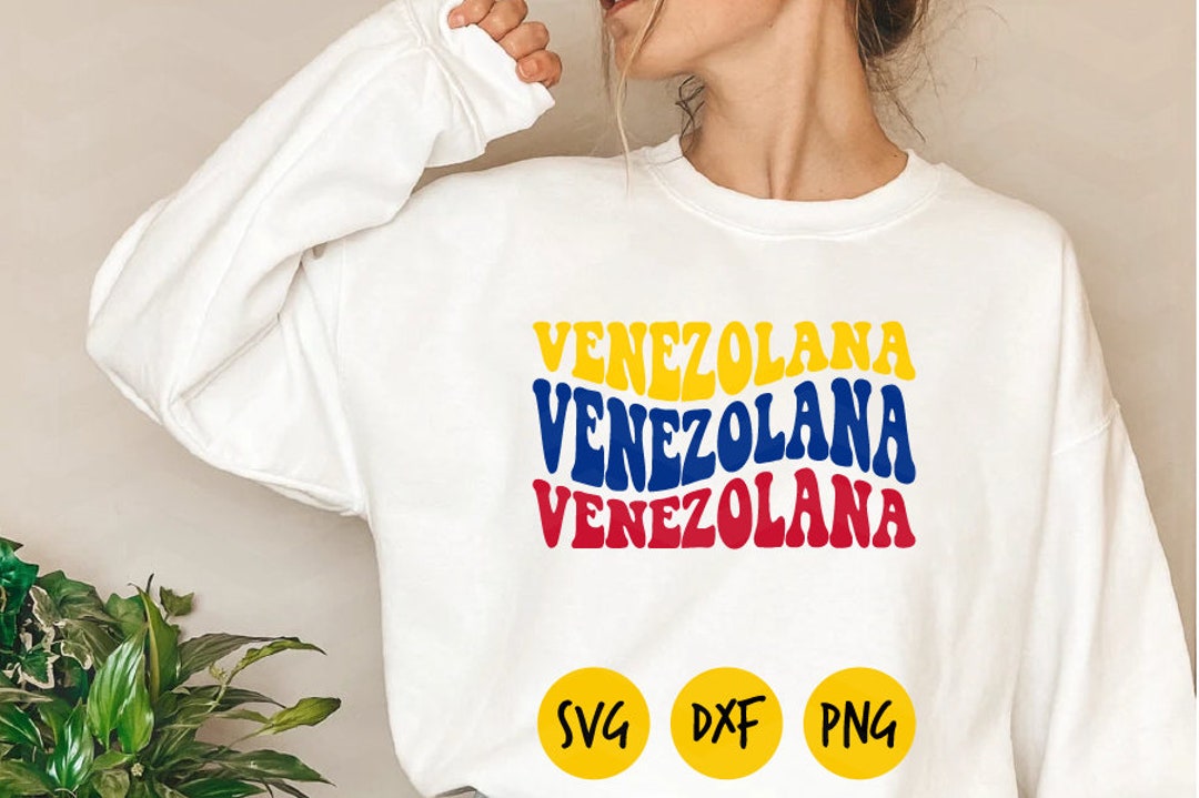 Venezuela Svg, Venezolana Groovy Svg, Venezuela Flag,venezuela Love Svg ...