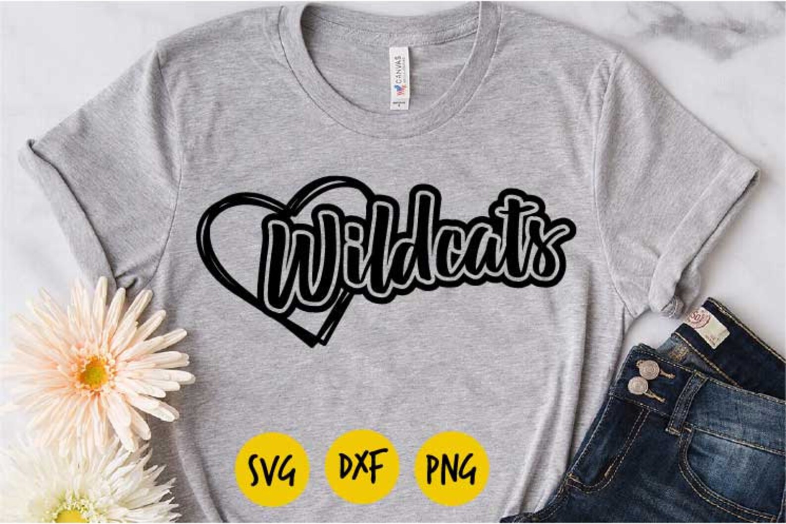 Wildcats Svg Wildcats Heart Svg Wildcats Pride I Love | Etsy