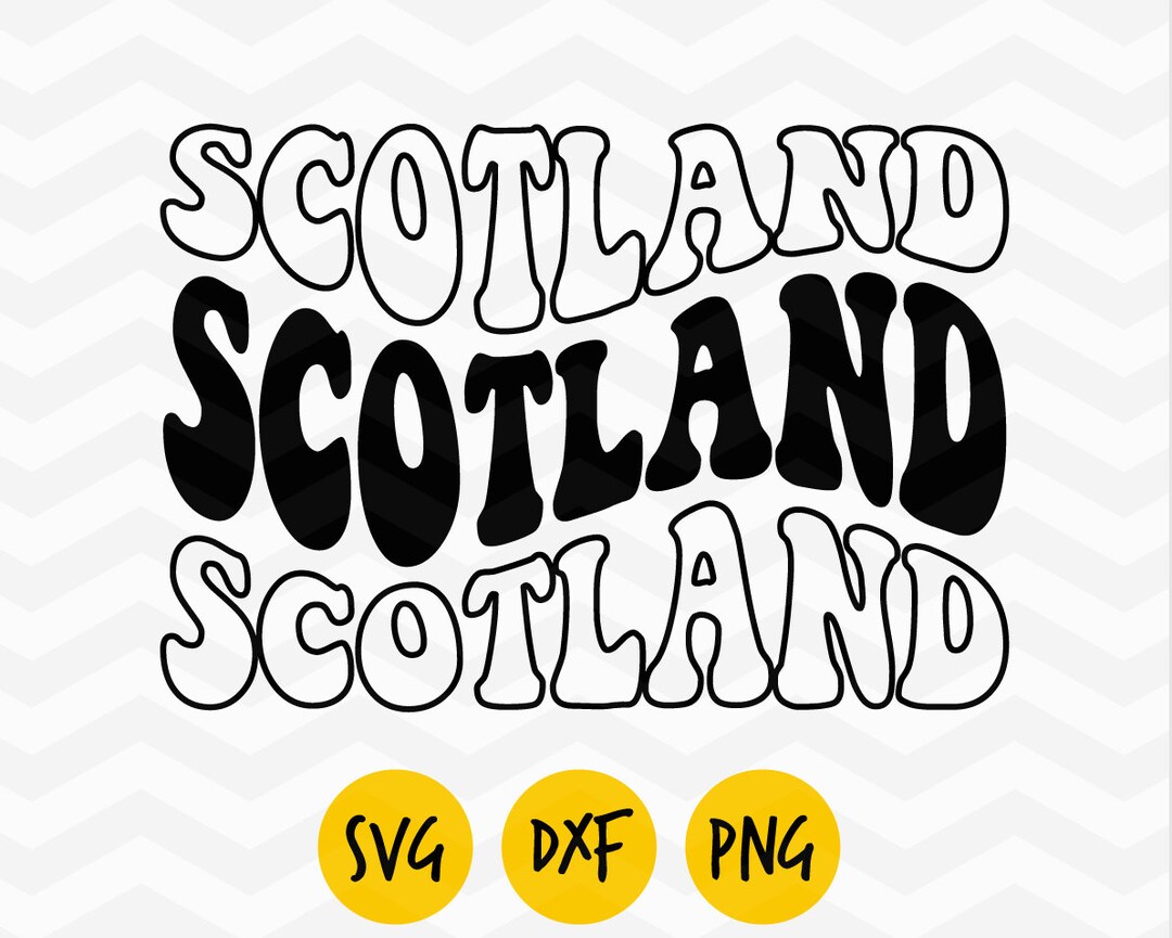 Scotland Svg, Scotland Groovy Svg, Scotland Flag,scotland Love Svg ...