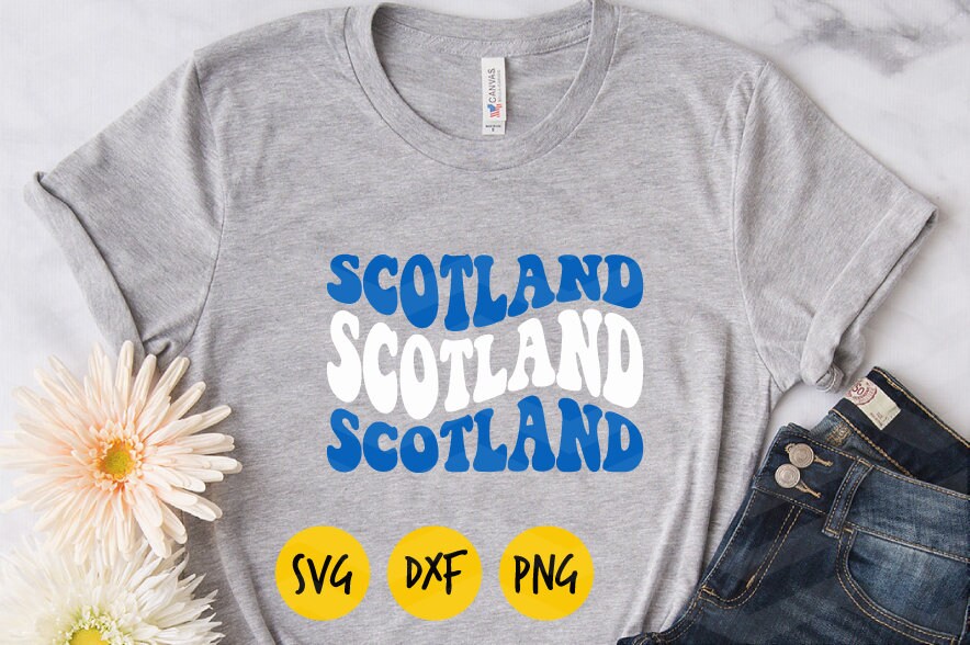 Scotland Svg, Scotland Groovy Svg, Scotland Flag,scotland Love Svg ...