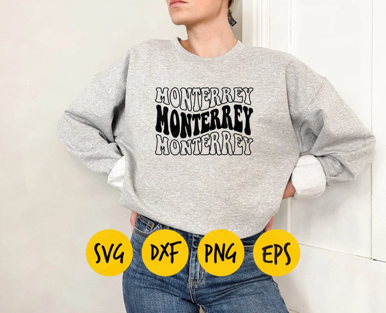 Monterrey Svg Monterrey Groovy Svg Mexico Love Svg Mexico - Etsy