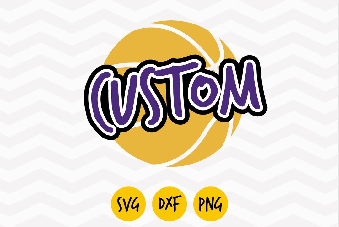 Custom Basketball Svg, Basketball Ball, Custom Design Svg, Png, Dxf ...