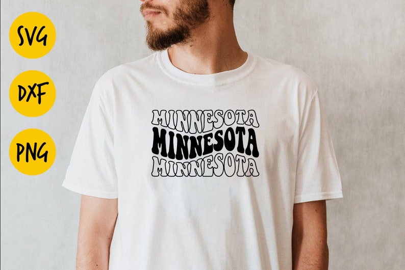 Minnesota Svg Minnesota Groovy Svg Minnesota Leopard - Etsy
