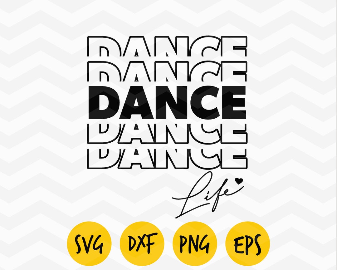 Dance Svg, Dance Life Svg, Dancing Svg, Ballet Svg, Dance Silhouette ...