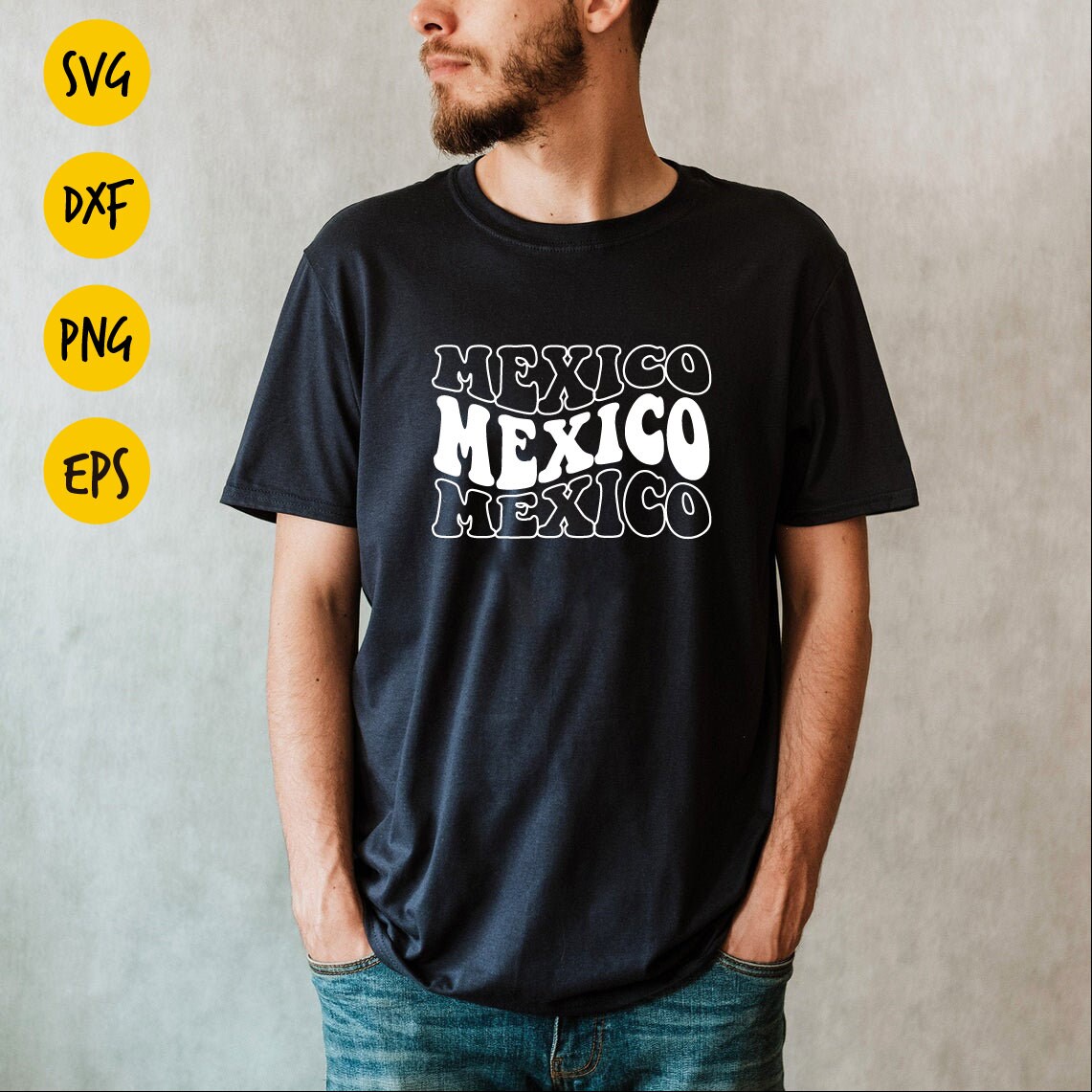 Mexico Svg Mexico Groovy Svg Mexico Leopard Svgmexico Love - Etsy