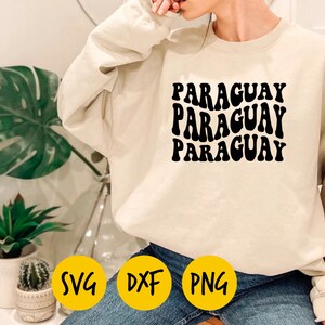 Paraguay Svg, Paraguay Groovy Svg, Paraguay Flag,paraguay Love Svg ...