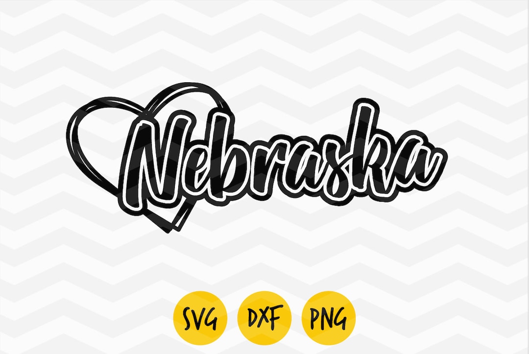Nebraska Svg, Nebraska Groovy Svg, Nebraska Leopard Svg,nebraska Love ...