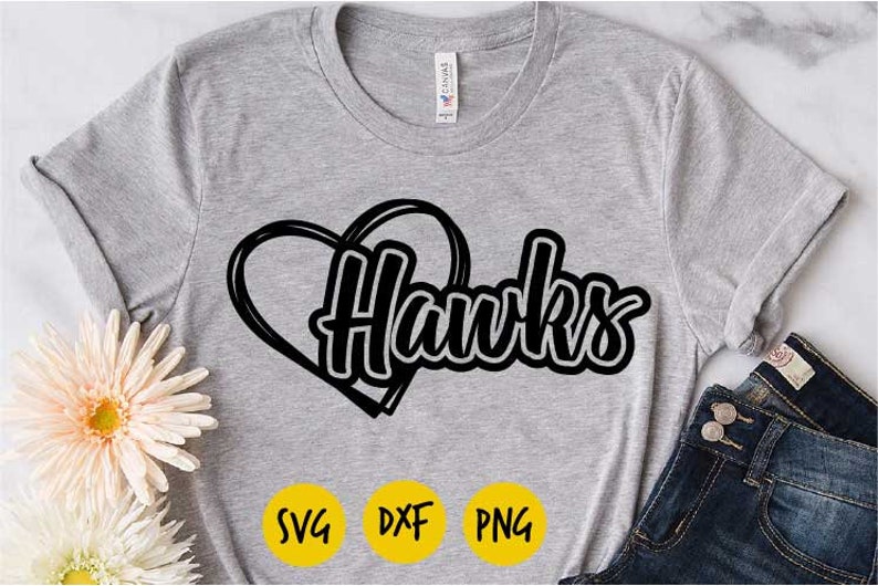 Hawks Svg, Hawks Heart Svg, Hawks Pride, I Love Hawks, Lake Life ...