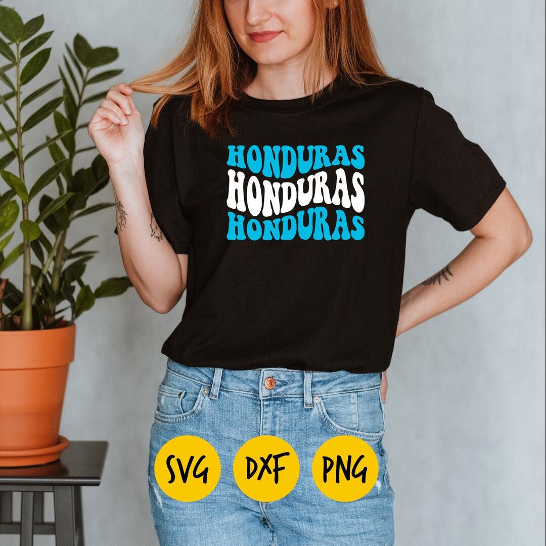 Honduras Svg, Honduras Groovy Svg, Honduras Flag,honduras Love Svg ...