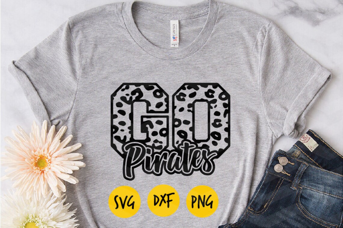 Go Pirates Svg Pirates Leopard Svg Pirates Pride I Love - Etsy