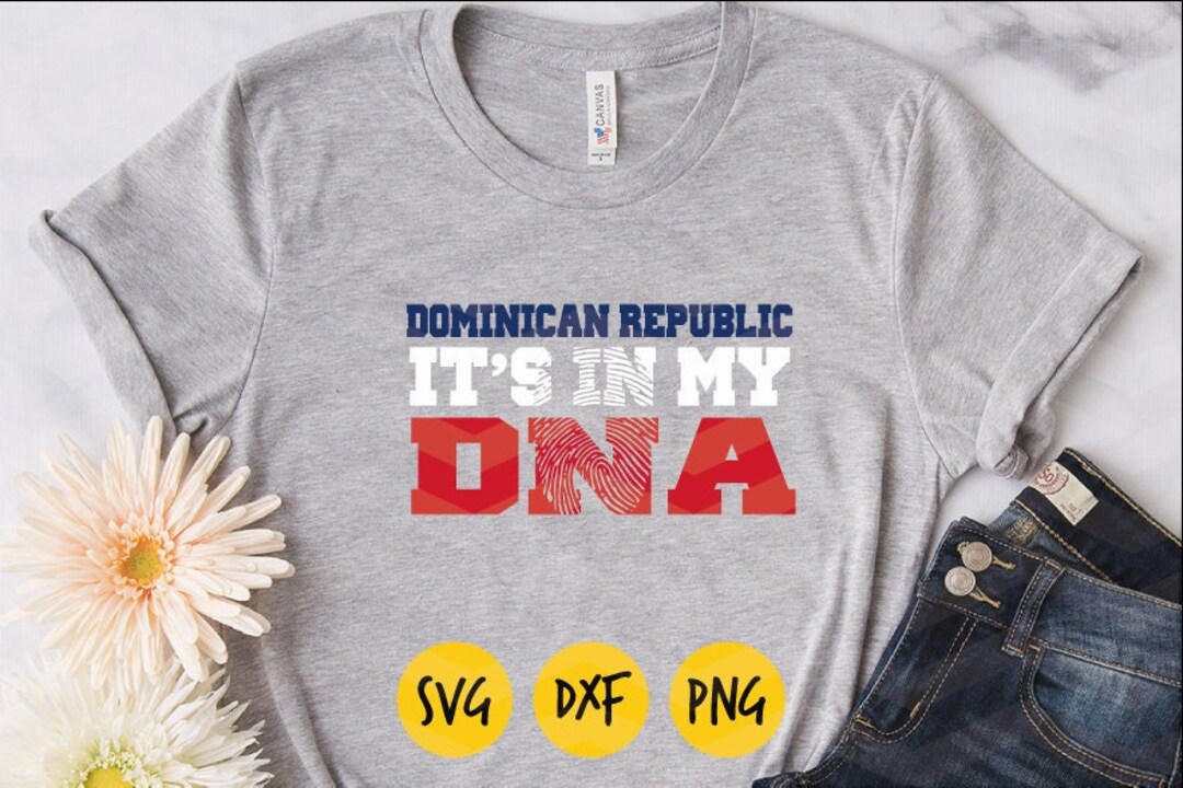 Dominican Republic Svg, Dominican Republic It's in My DNA Svg ...
