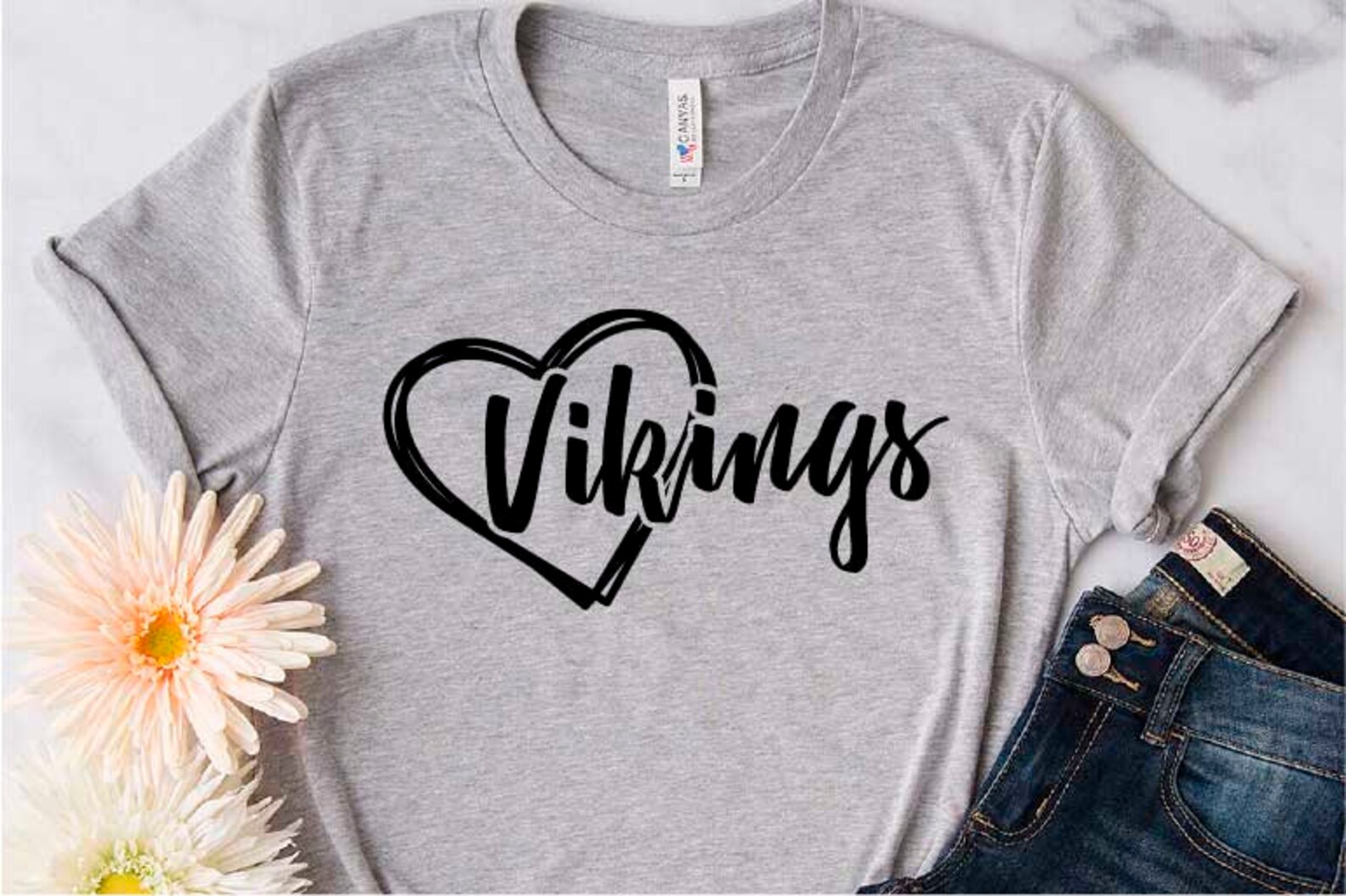 Vikings Svg Vikings Heart Svg Vikings Pride Vikings Cut - Etsy