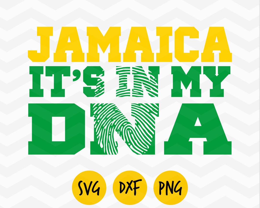Jamaica Svg, Jamaica It's in My DNA Svg, Jamaican Roots,jamaica Flag ...