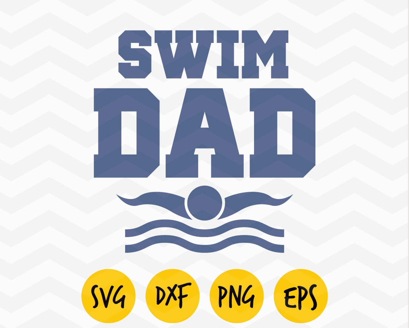 Swimming Svg Swim Dad Svg Swimming Silhouette Svg Swimming - Etsy